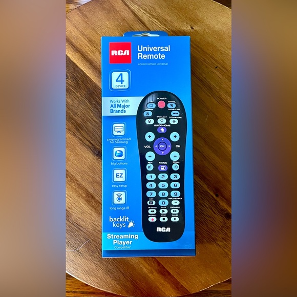 RCA | Media | Untested Rca Platinum Pro Universal Remote Model Rcr44bhe ...